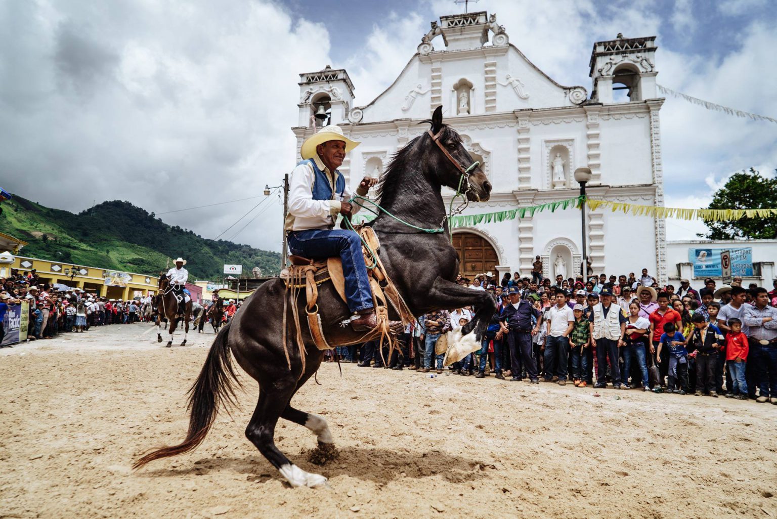 Horse Show in Tactic, Guatemala – Kamran On Bike